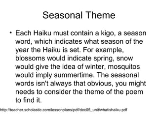 Haiku | PPT