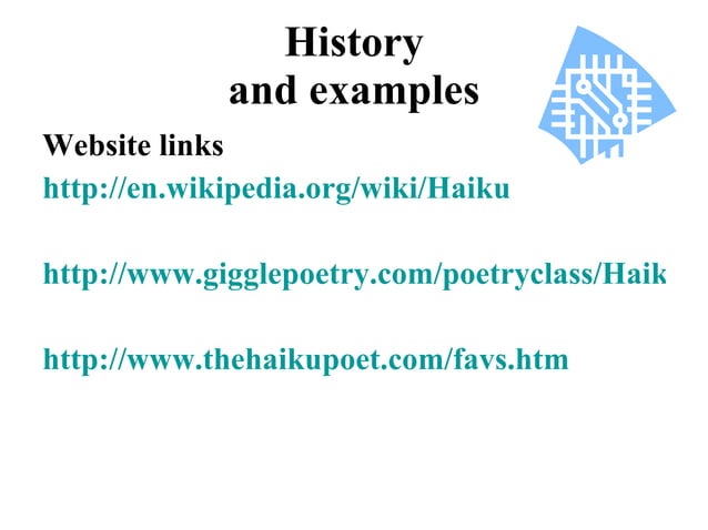 Haiku Poetry | PPT