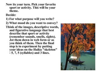 Haiku Poetry | PPT | Free Download