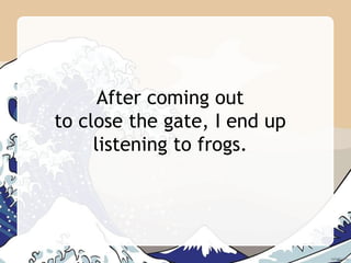 Haiku-Teaching-Powerpoint grade 7 .pptx | Poetry | Books and Literature