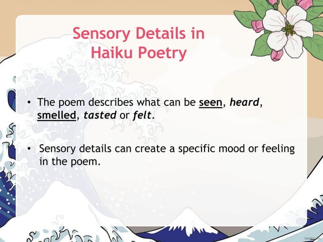Haiku-Teaching-Powerpoint grade 7 .pptx | Poetry | Books and Literature