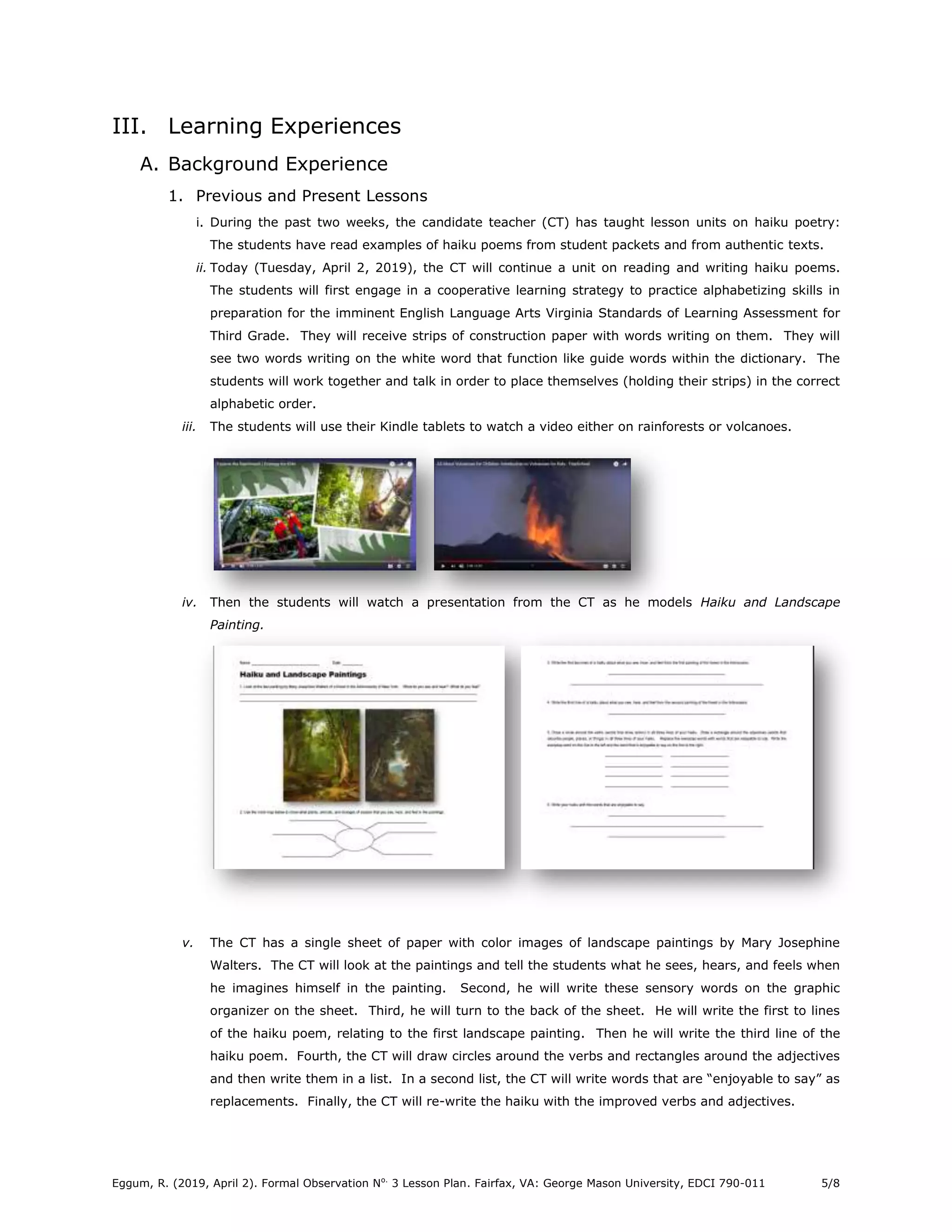 Haiku and western landscape painting | PDF