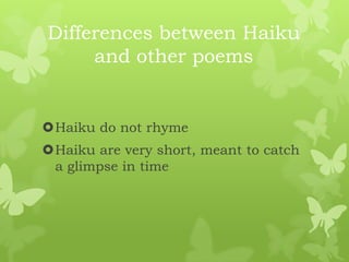 Haiku and you presentation | PPTX