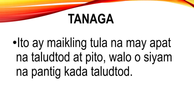 SENRYU,HAIKU AT TANAGA | PPTX