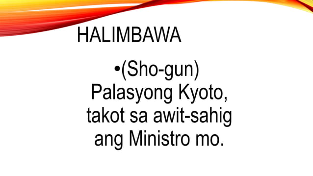 SENRYU,HAIKU AT TANAGA | PPTX