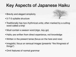 Haiku | PPT