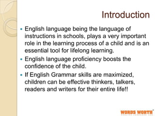 Curricula based English language learning resource for learning centers ...