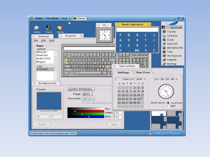 Haiku operating system