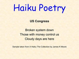 Haiku poetry | PPT
