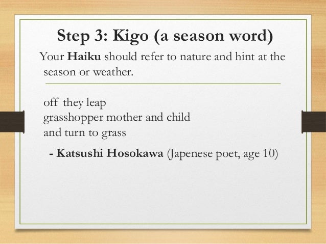 Haiku Poetry