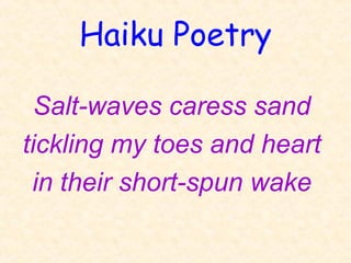Haiku poetry ppt | PPT