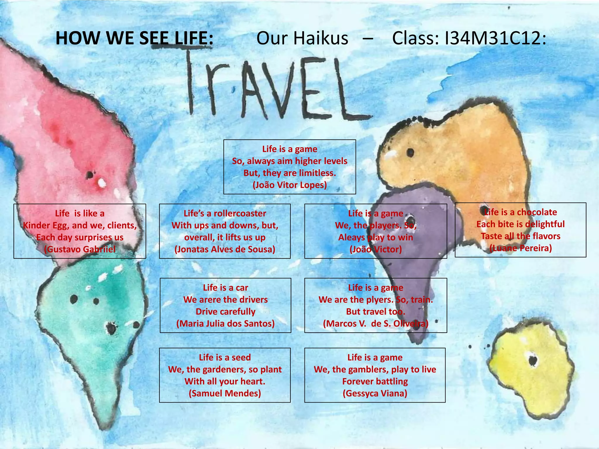 Haikus by cilt's students | PPT