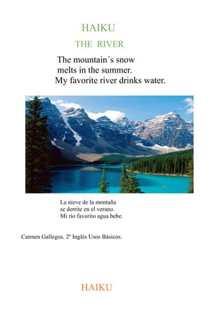 Haikus poems | PDF