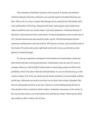 Hail | DOCX