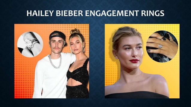 Hailey Bieber Engagement Rings By Justin Bieber | PPT