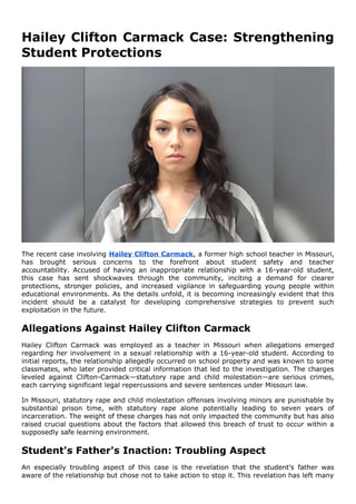 Hailey Clifton Carmack Case_ Strengthening Student Protections.docx
