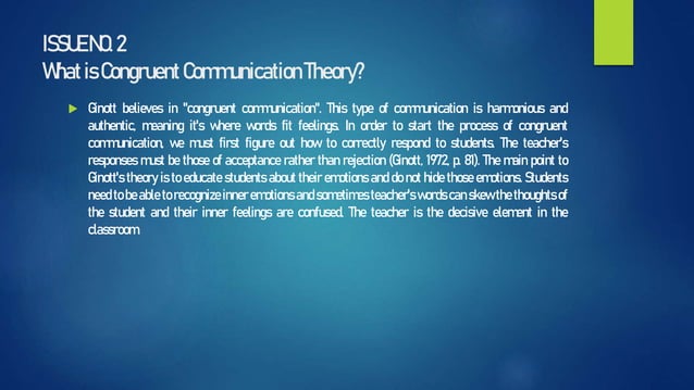 HAIM GINOTT.pptx | Educational Assessment | Education