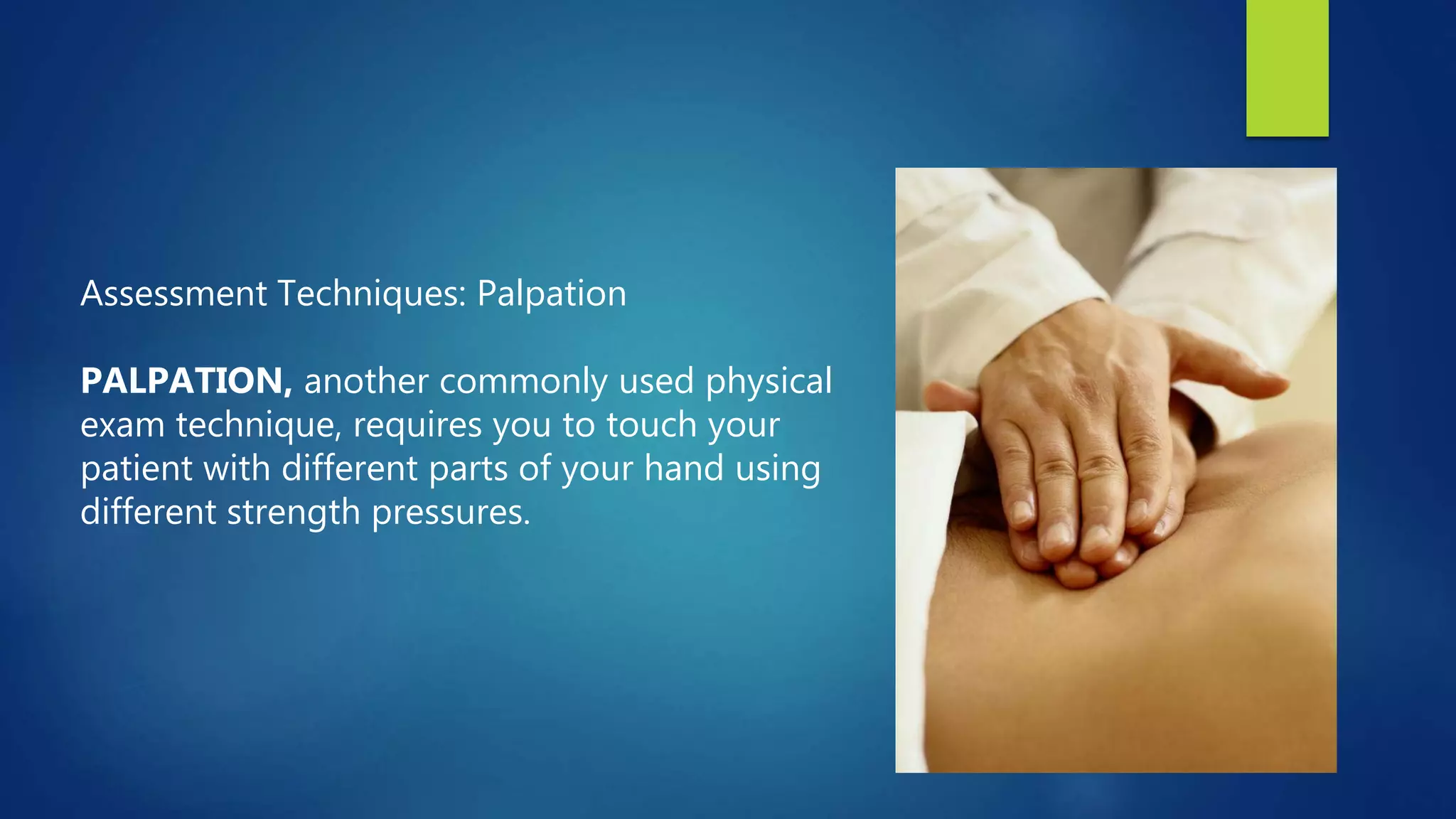 HEALTH ASSESSMENT intro to PHYSICAL ASSESSMENT and IPPA 2021 | PPTX