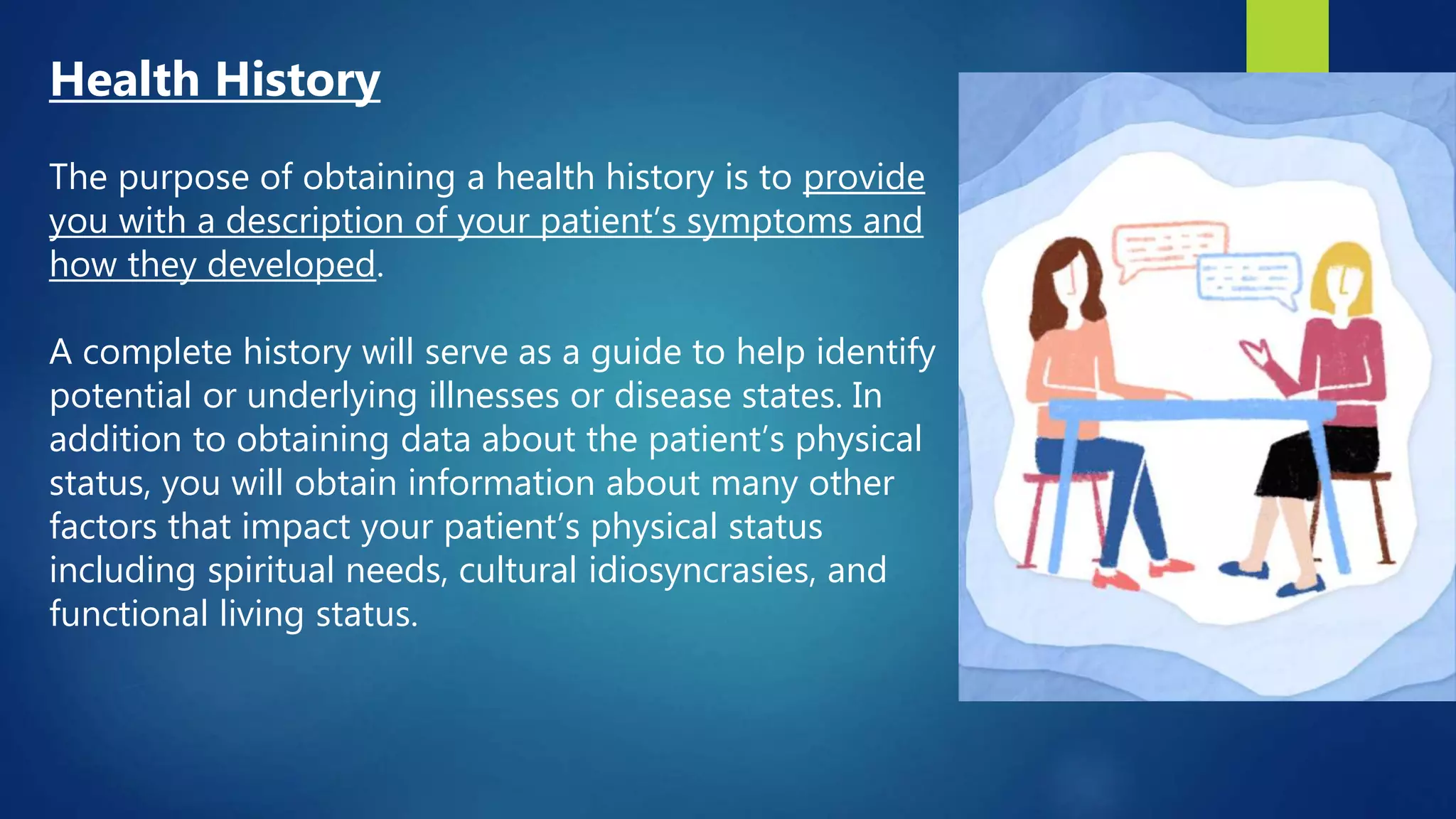 HEALTH ASSESSMENT intro to PHYSICAL ASSESSMENT and IPPA 2021 | PPTX