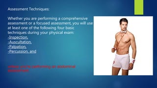 HEALTH ASSESSMENT intro to PHYSICAL ASSESSMENT and IPPA 2021 | PPT