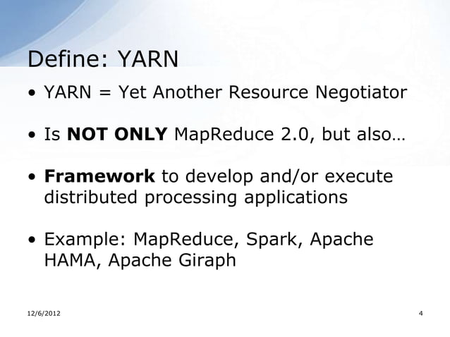 High Availability in YARN | PPT
