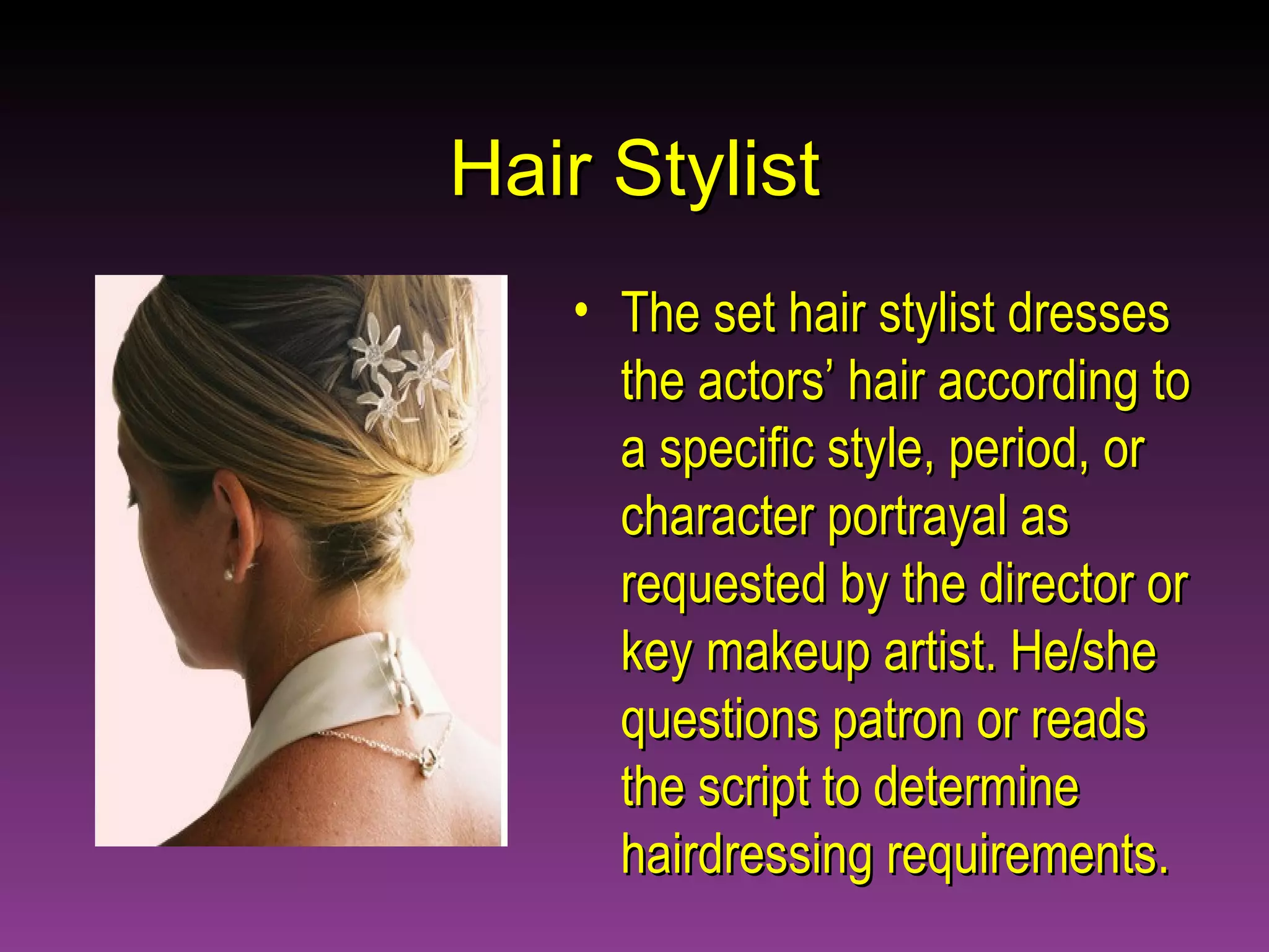 Hair Makeup And Wardrobe | PPT