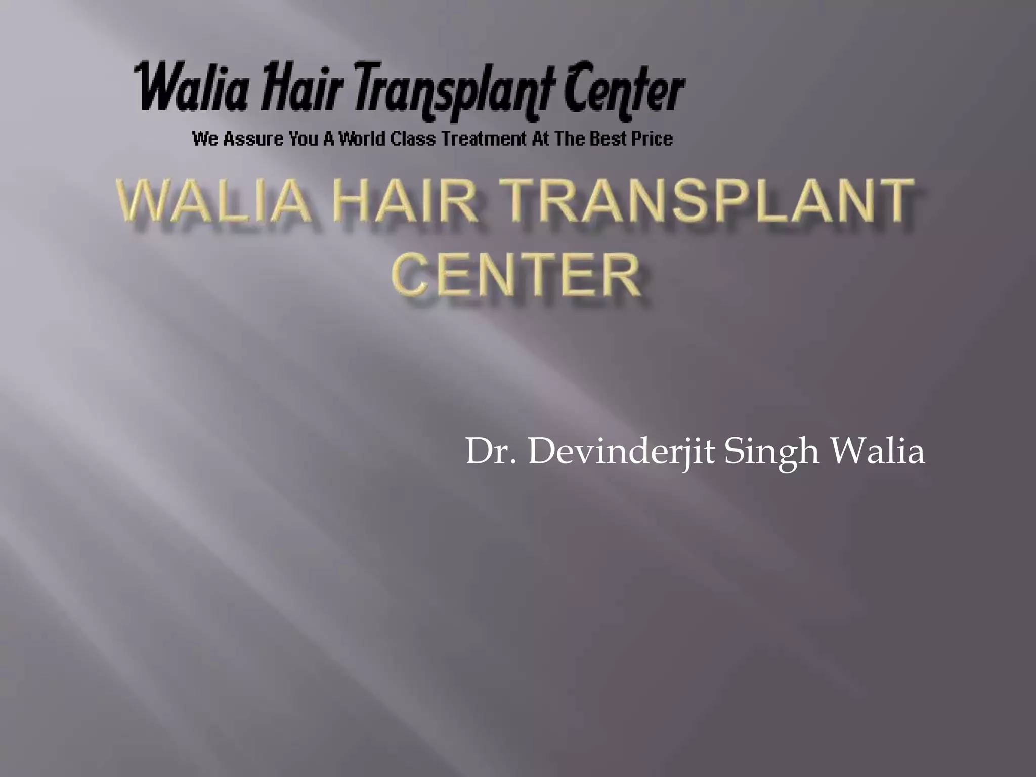 Hair transplant-ppt | PPTX