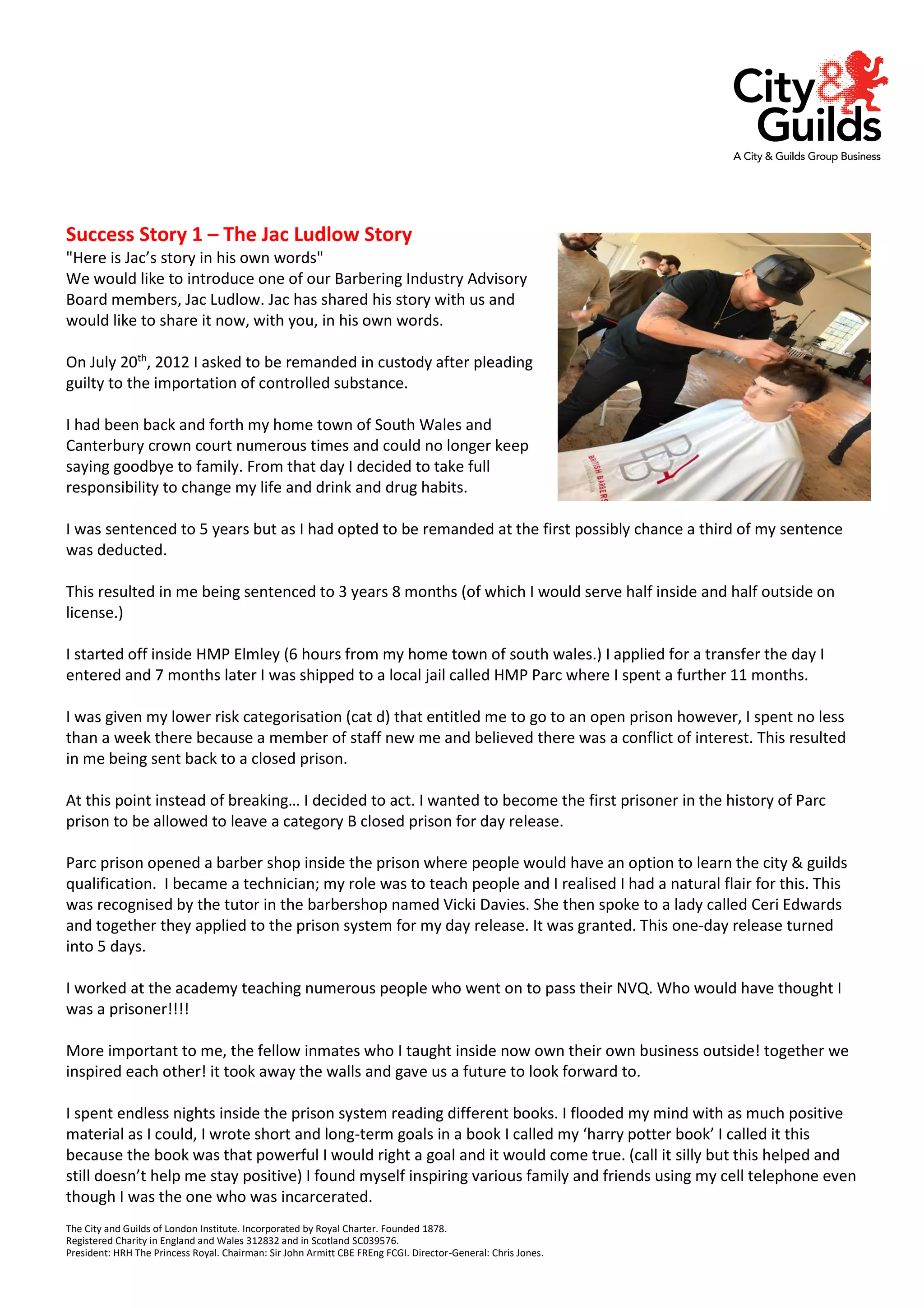 Hair and beauty prison newsletter | PDF