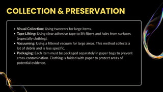 hair and fiber analysis - Forensic Science | PDF
