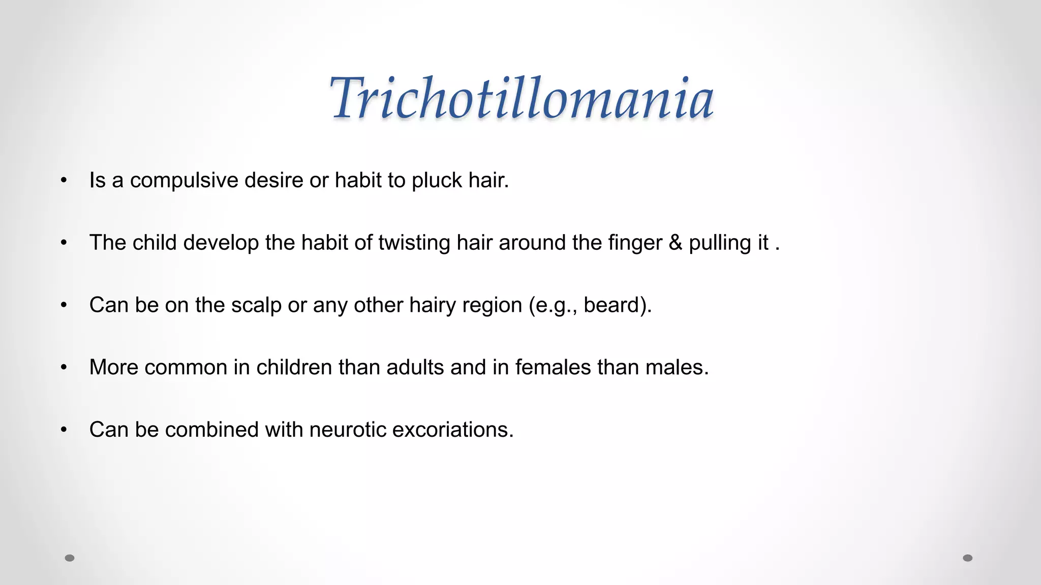 Hair breakage disorders | PPTX