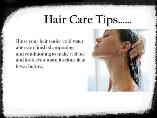 Hair care Tips | PPT