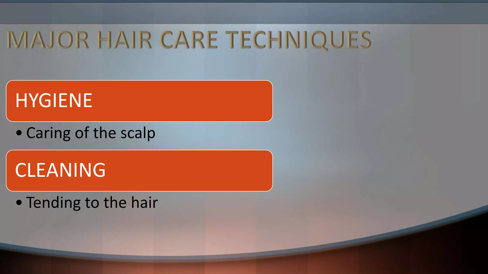 Hair care | PPTX