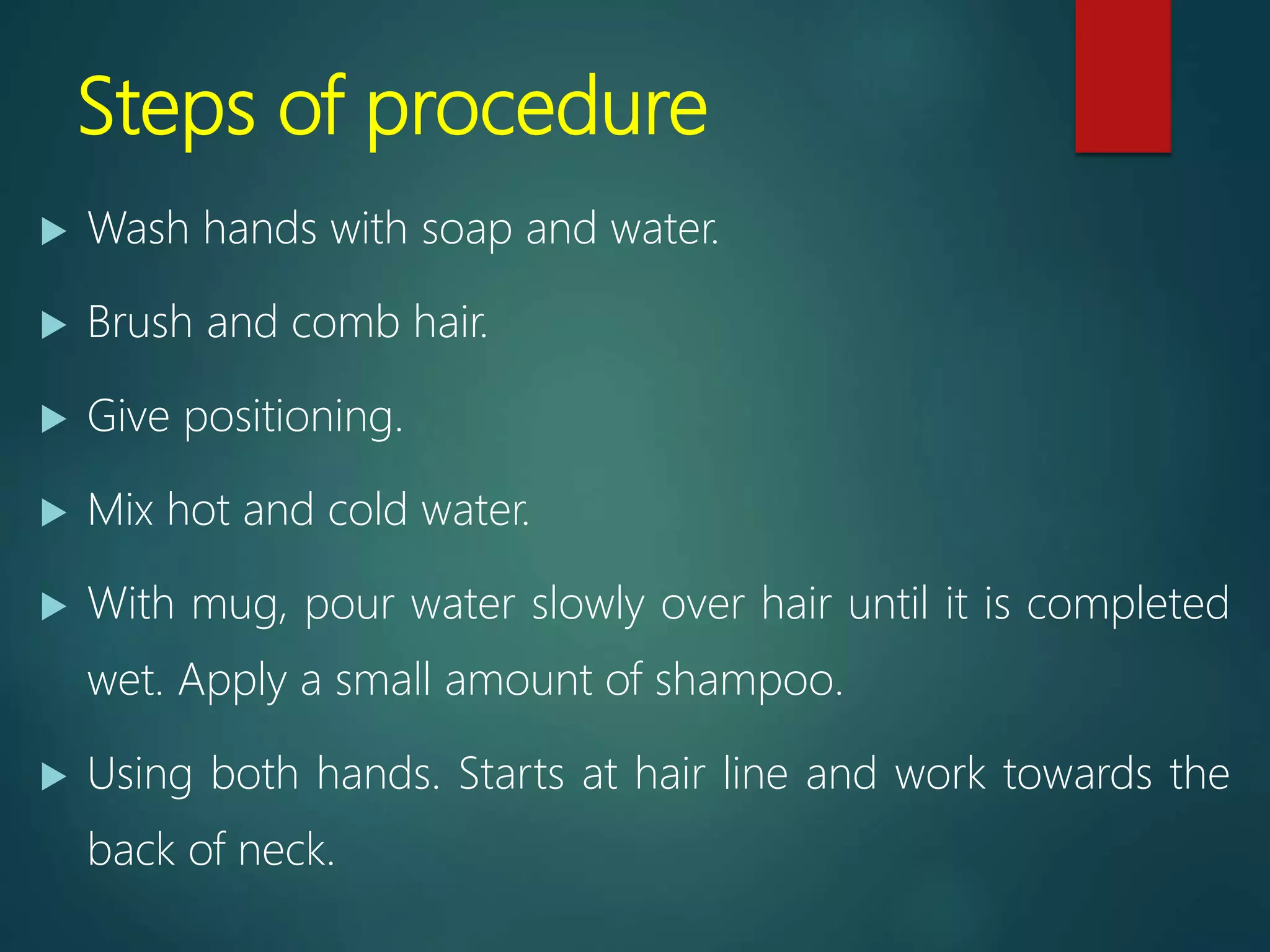 Hair care | PPTX