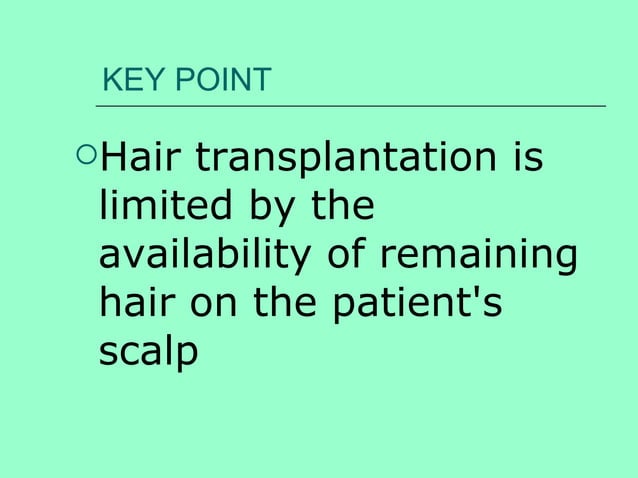 Hair cloning | PPT | Shaving | Personal Care