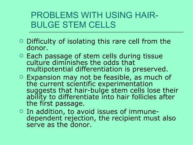 Hair cloning | PPT | Shaving | Personal Care