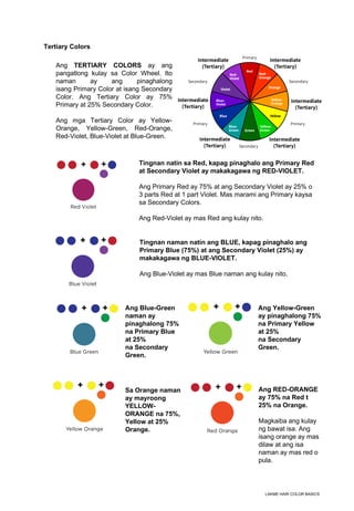 Hair Color Basics | PDF