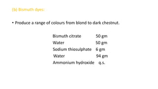 HAIR COLORING or Hair dyeing & its types.pptx