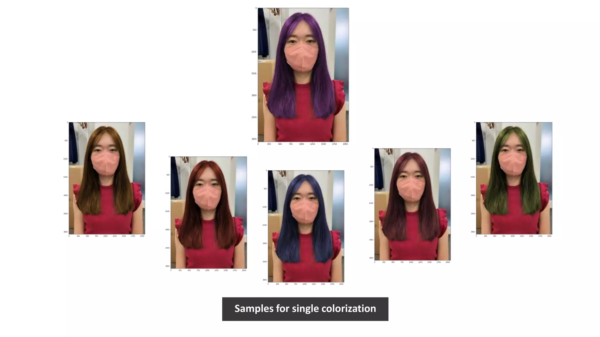 Real-time Hair Color Simualtion | PPT