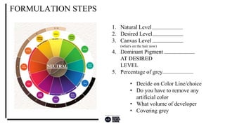 Hair color weeks 3 4 | PPTX