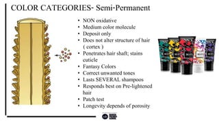 Hair color weeks 3 4 | PPTX