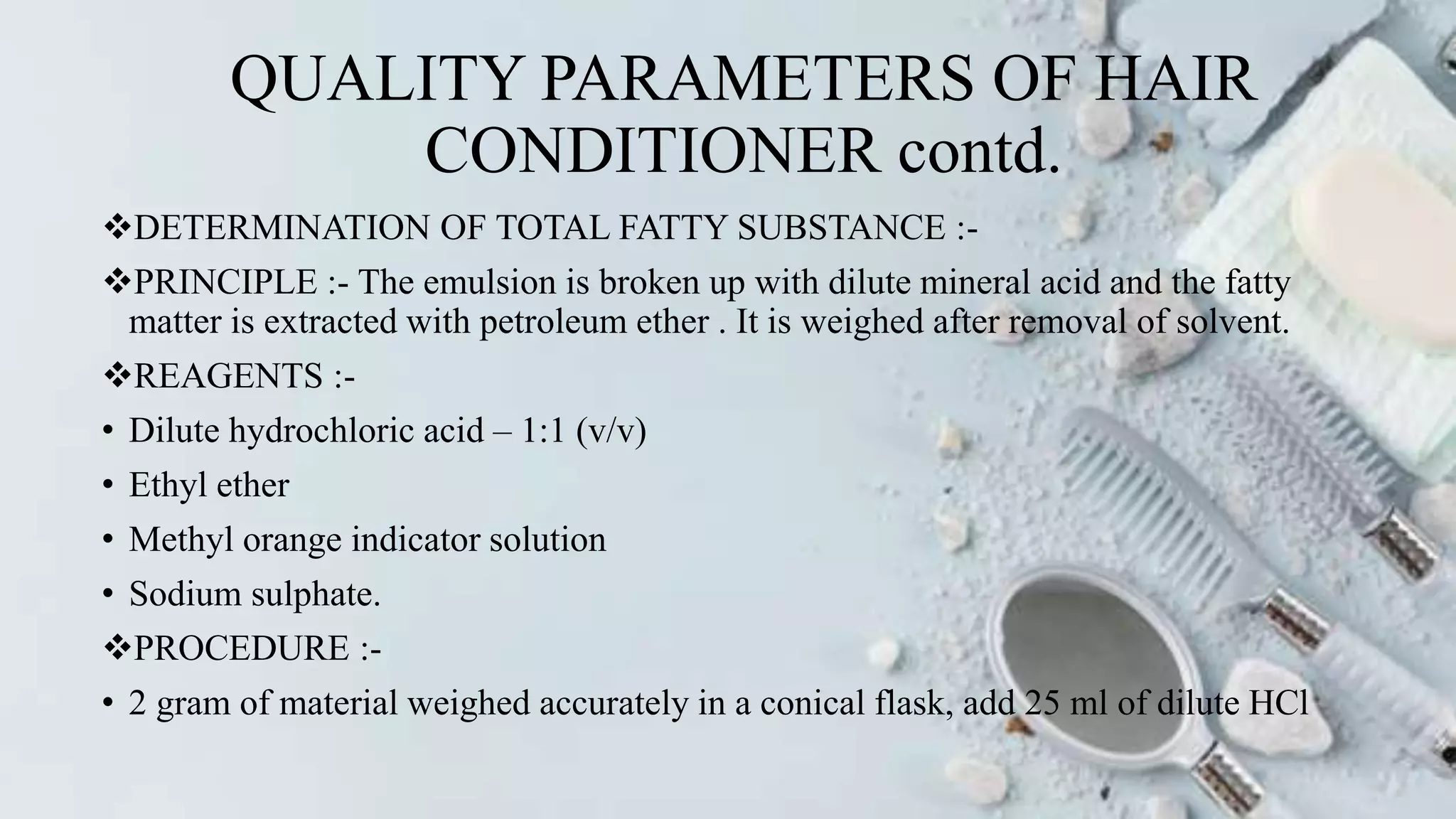 Hair conditioner | PPTX