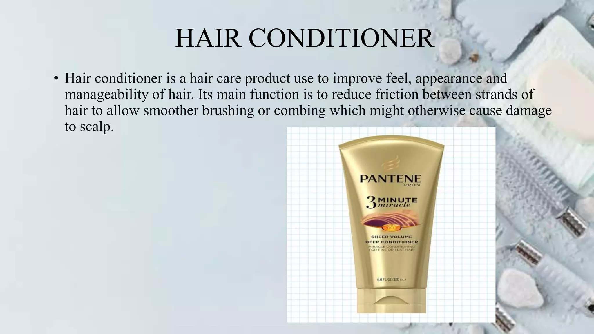 Hair conditioner | PPTX