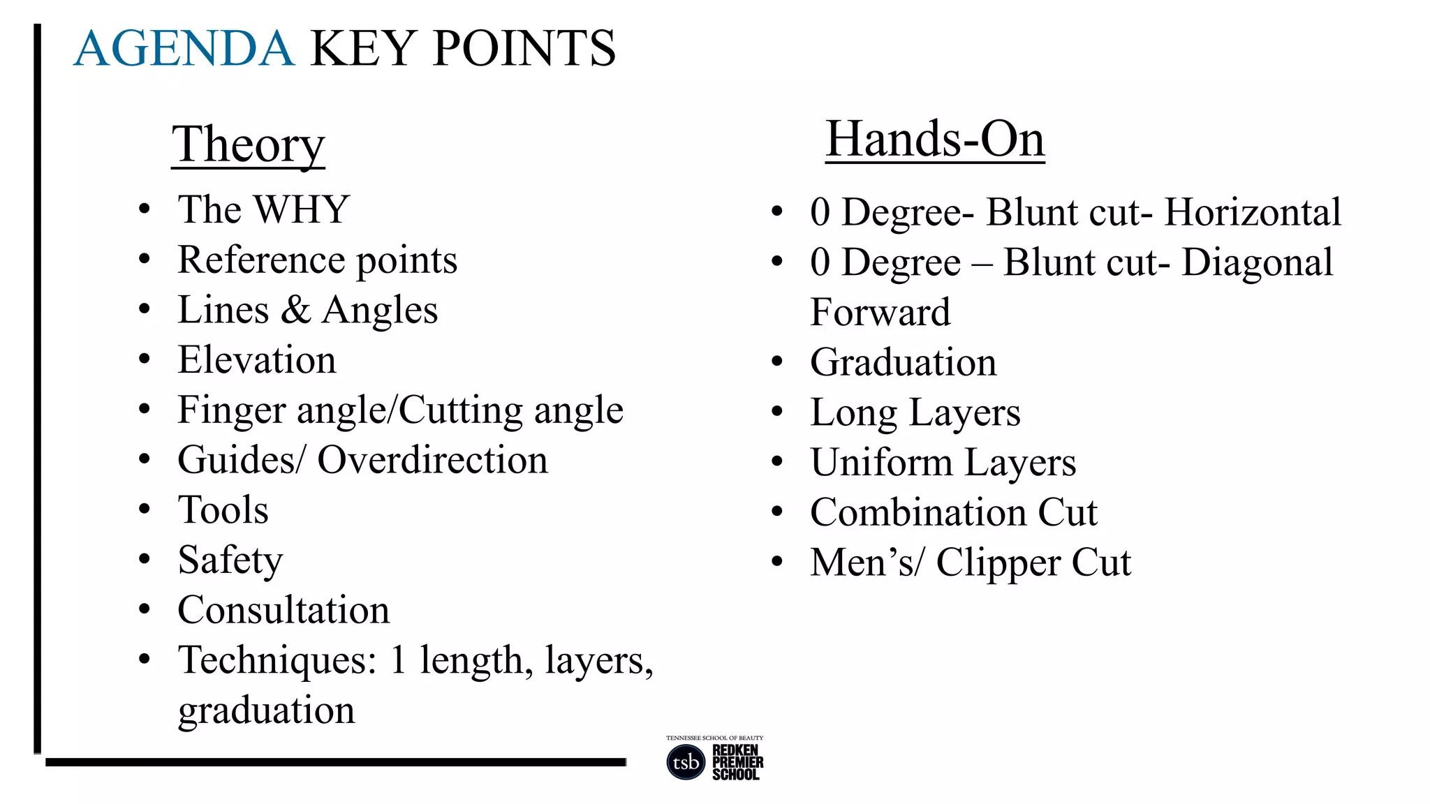 Haircutting weeks 5 & 6 | PPTX