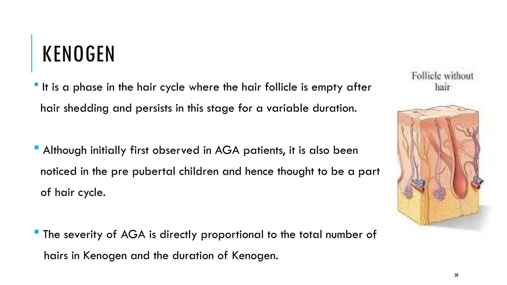 HAIR CYCLE.pptx in dermatology slideshares | PPTX
