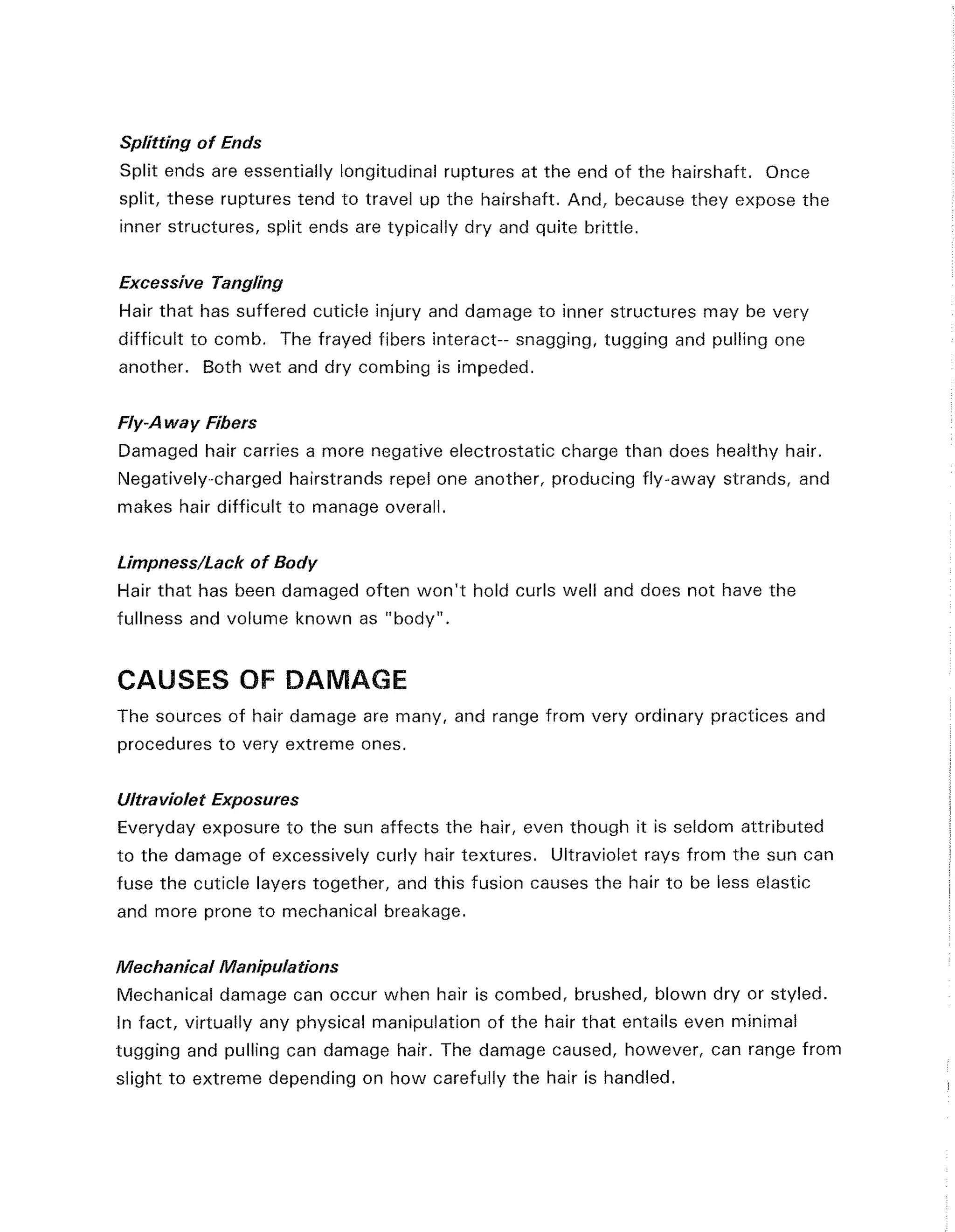 HAIR DAMAGE: CAUSES, PREVENTION AND CURES | PDF