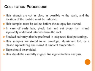 Hair drug analysis ppt | PPTX