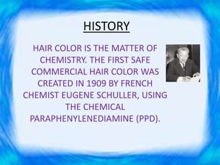 Hair dye | PPT