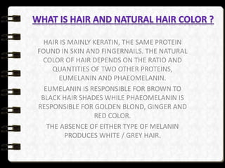 Hair dye | PPT