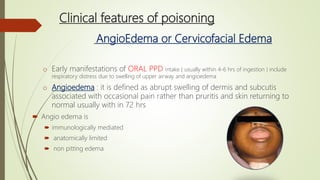 Hair dye poisoning Dr Bhargav kiran | PPTX