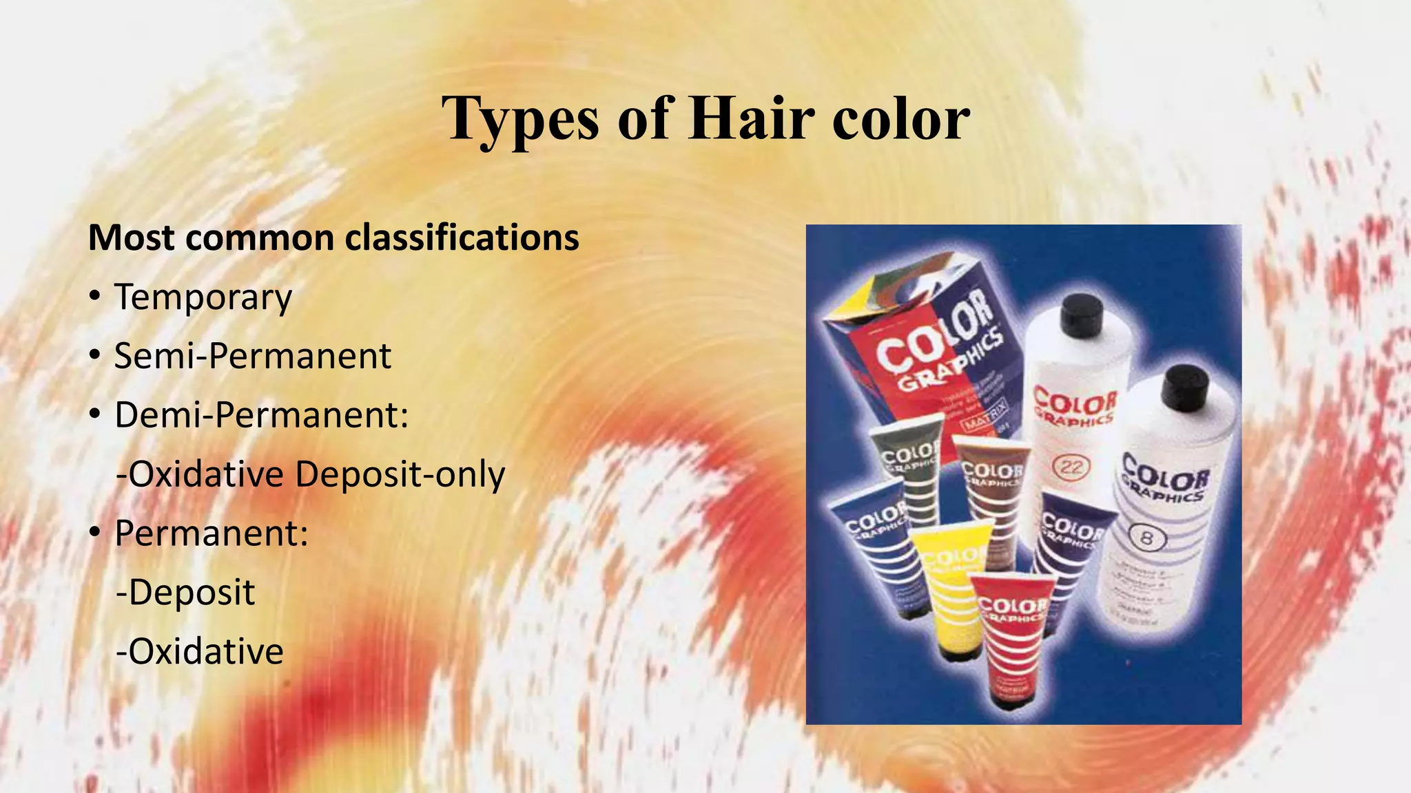Hair dyes and colourants | PDF